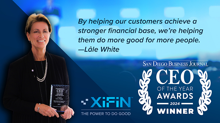 XiFin CEO Lâle White Named CEO of the Year | News | XiFin, Inc.